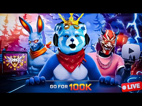 🔴[Live] Dominating Top 1 Grandmaster V Badge Lobby😤Serious Grandmaster Pushing😡-Garena Free Fire !!