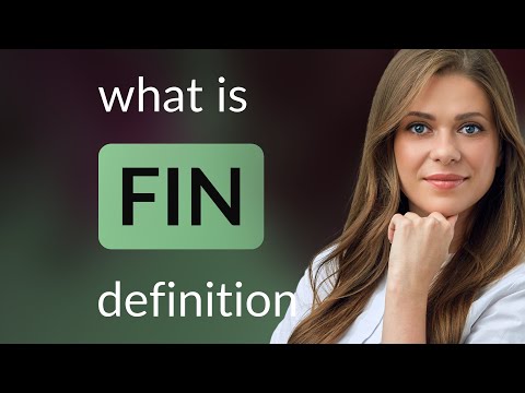 Fin | what is FIN definition