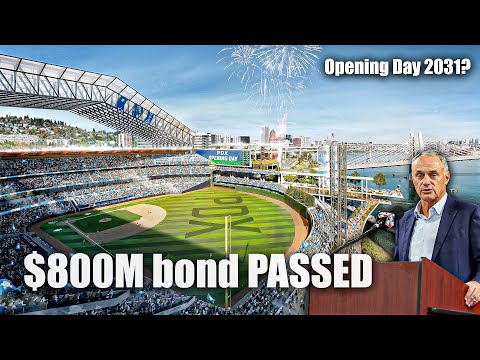 MLB to PDX- Oregon passes $800M in funding for stadium.. MLB expansion updates