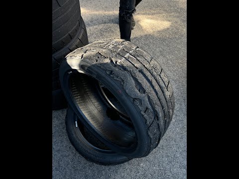 What Tires Look Like After Drifting | Formula Drift