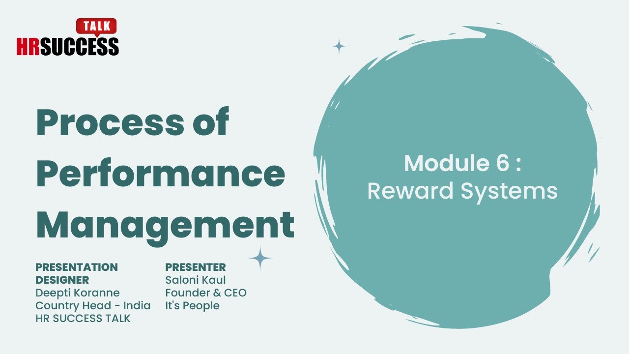 Performance Management and Reward Systems