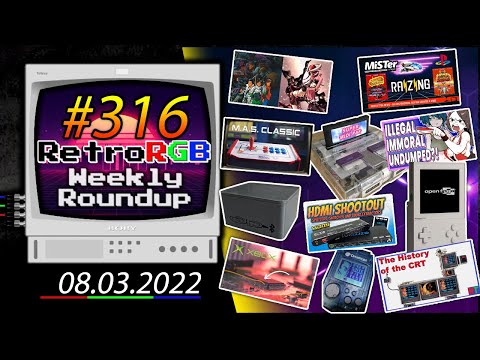RetroRGB Weekly Roundup #316 - August 3rd 2022