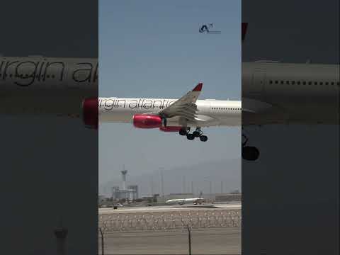 Airbus A330-343 | *VIRGIN ATLANTIC* | landing at Las Vegas