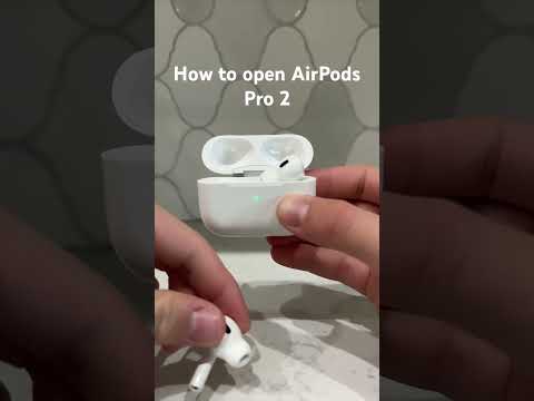 How to open AirPods Pro 2nd Generation.