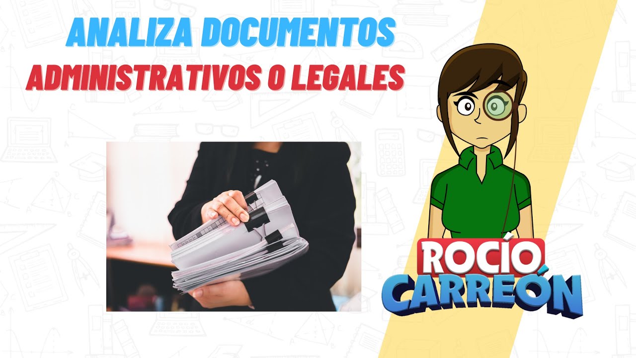 ANALIZA DOCUMENTOS ADMINISTRATIVOS O LEGALES -  RECIBOS,CONTRATOS DE COMPRAVENTA O COMERCIALES.