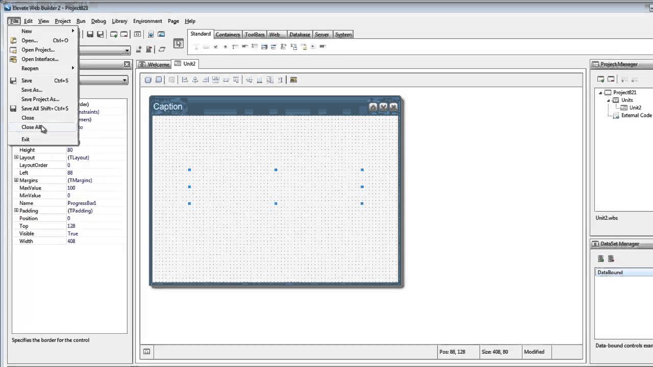 Elevate Web Builder 2 Control Creation Tutorial