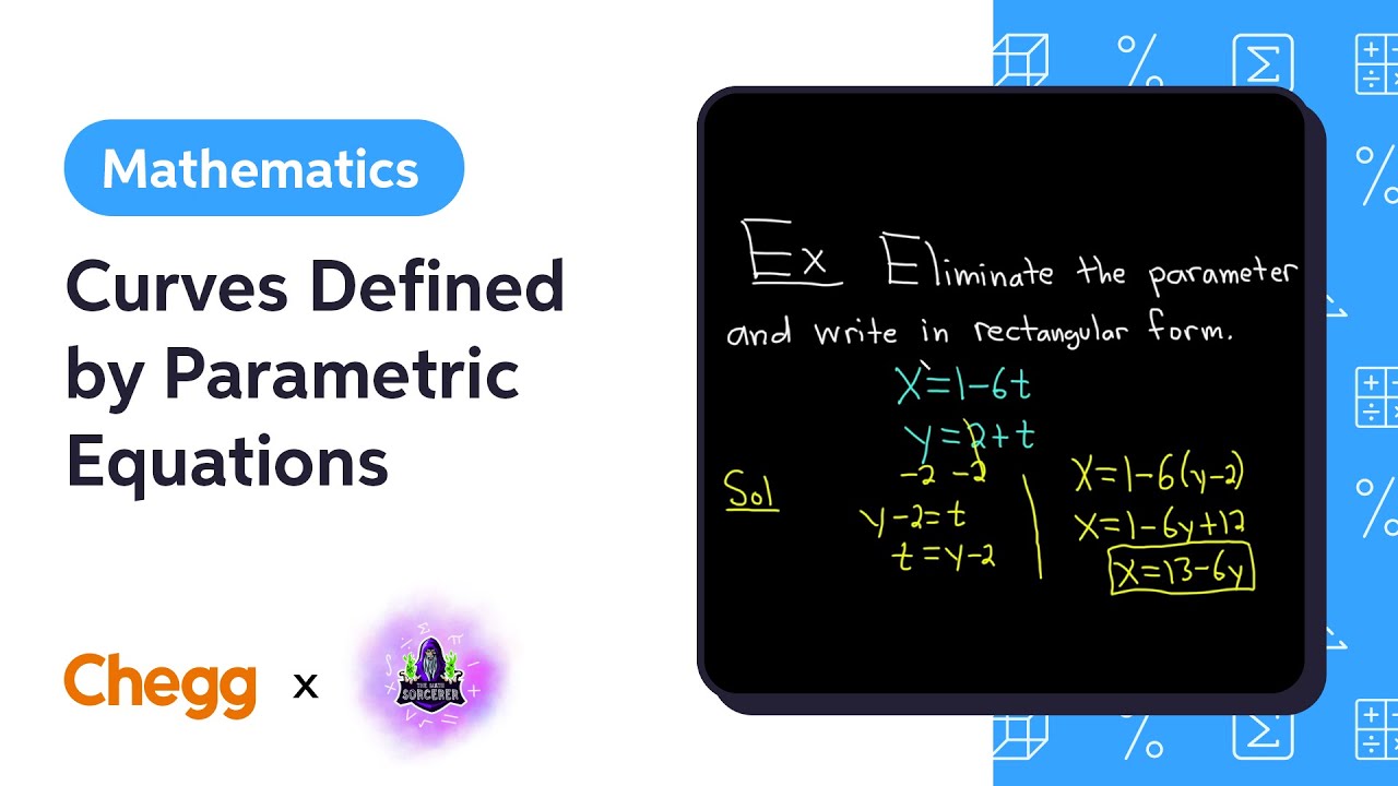 Curves Defined by Parametric Equations Ft. The Math Sorcerer