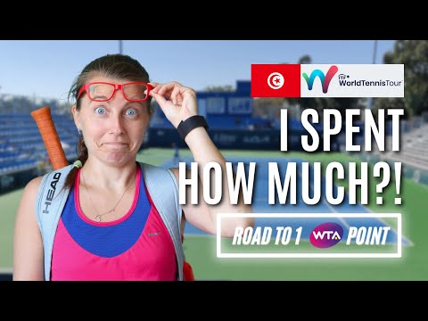 How much $$$ playing 2½ ITF tournaments cost me