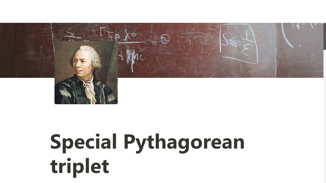 009 -  Special Pythagorean triplet - Project Euler Challenge - JavaScript freeCodeCamp