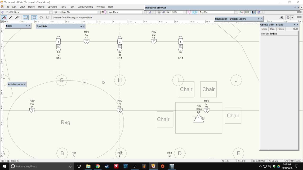 Vectorworks Tutorial Part 3