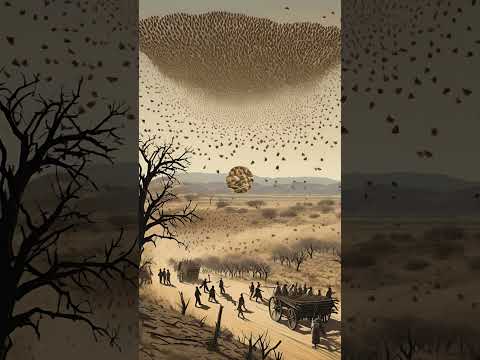 "The Great Locust Swarm of 1875: A Forgotten Natural Catastrophe #history