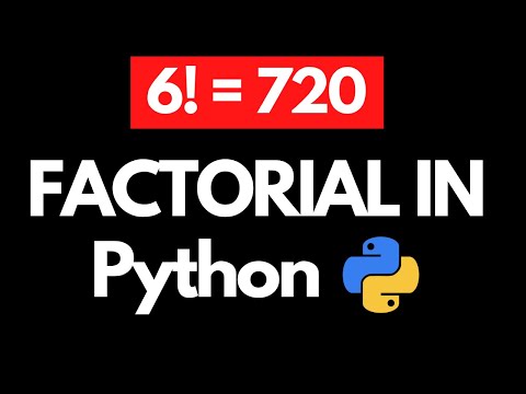 Python program to find factorial of a number