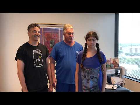 Historical Adjustment By Houston Chiropractor Dr Gregory Johnson On 12 Year Old Scoliosis Patient