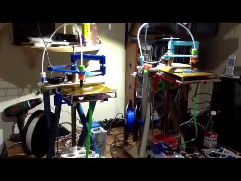 The family get together – Morgan 3D Printers