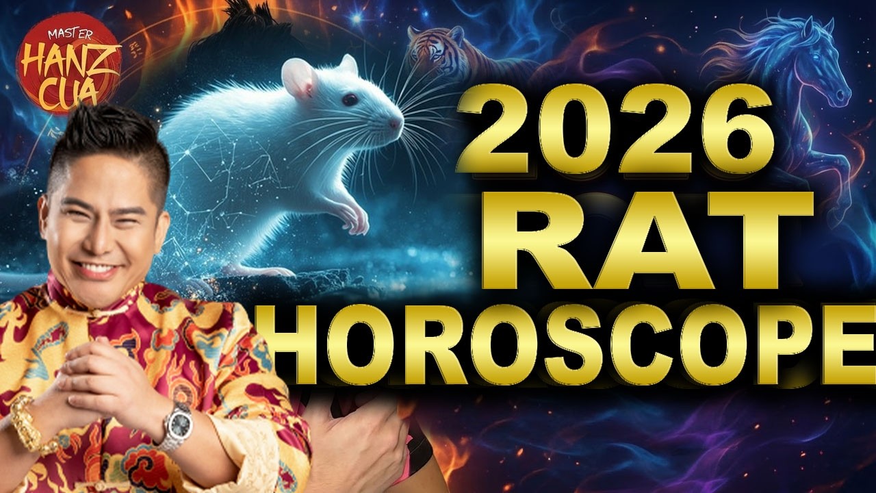 Your Sign Needs to Hear This: Horoscope 2026 RAT by Feng Shui Master Hanz Cua