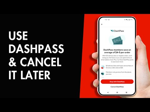 How to Use DoorDash DashPass & Cancel It Later