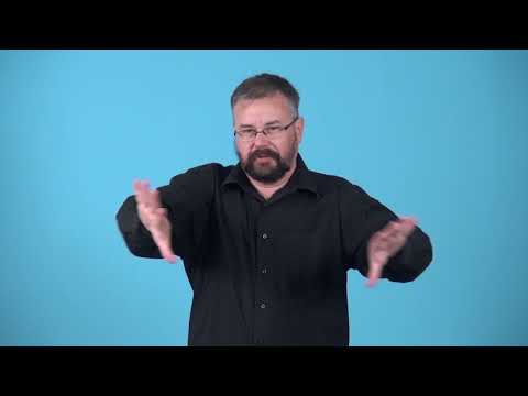 American Sign Language ASL Video Dictionary - crowd out, push out