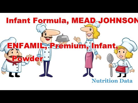 Infant Formula, MEAD JOHNSON, ENFAMIL, Premium, Infant, powder - Nutrition Data