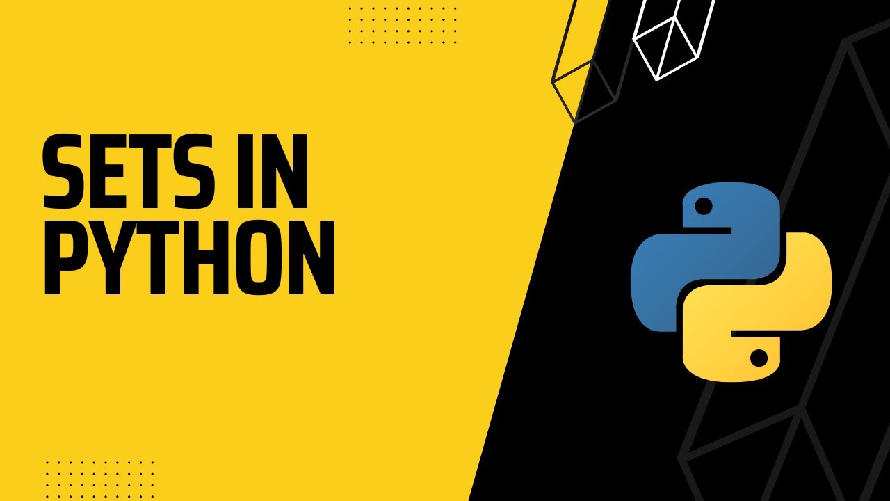 Sets in Python |Union-Intersection-Difference| #python #rlanguagestatistics