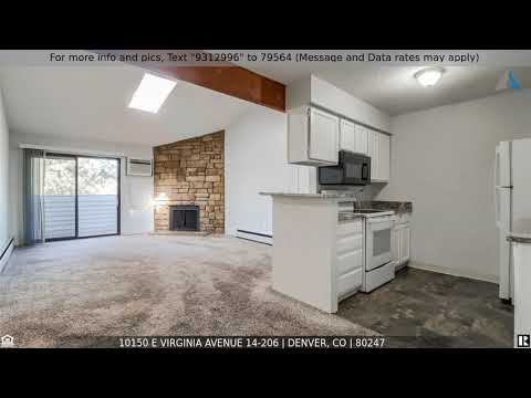 Priced at $210,000 - 10150 E Virginia Avenue 14-206, Denver, CO 80247