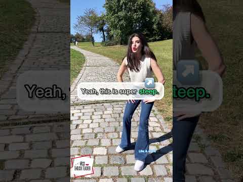 Did you know these daily English words: steep? #english #learnenglish