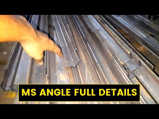 MS Angle - 4 mm MS L Shape Angle Manufacturer from Malur