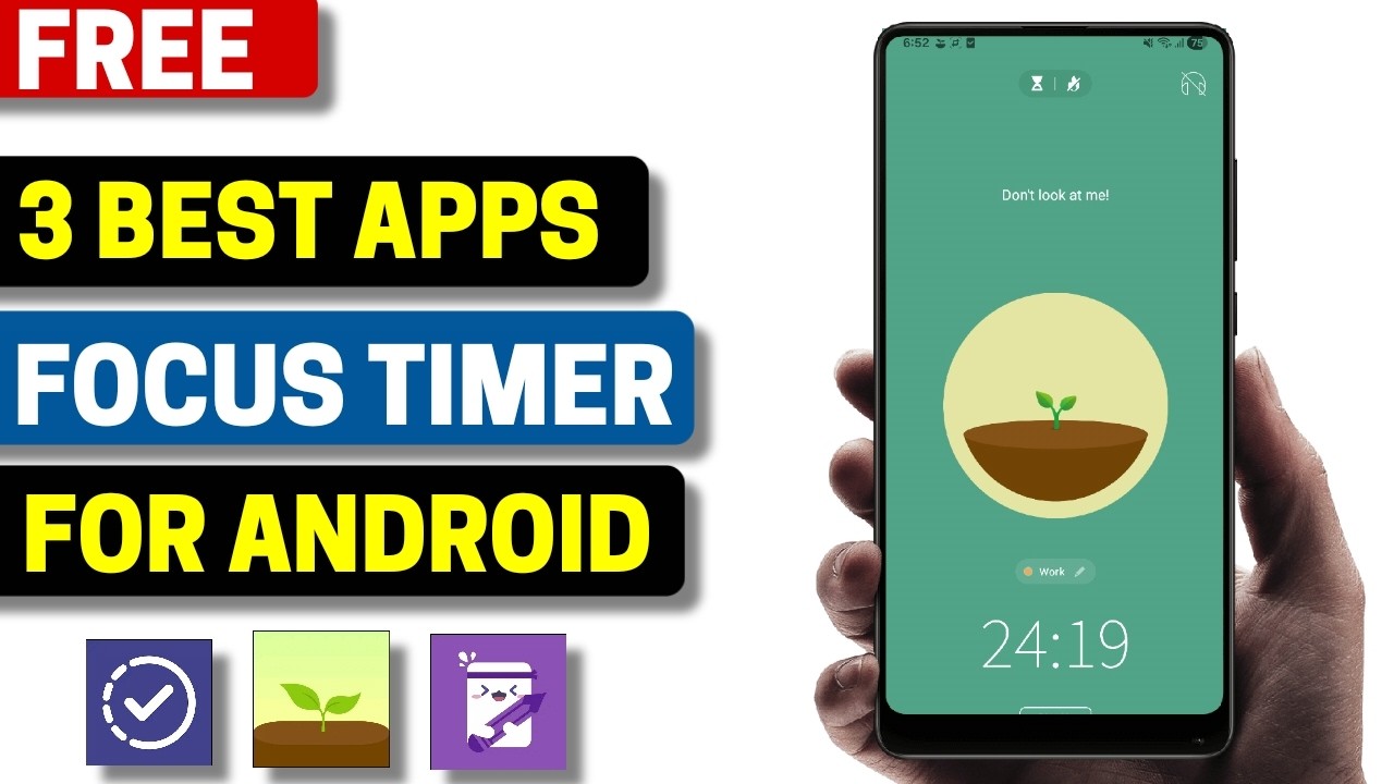 3 Best Free Focus Timer Apps for Android 2026