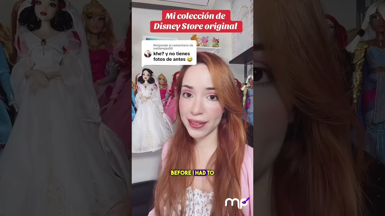 CÓMO era MI COLECCIÓN original de DISNEY STORE 🤩#muñecas