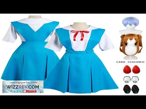 Rei Ayanami Cosplay Costume Asuka Langley Soryu Cosplay Girl Women School Uniform Review
