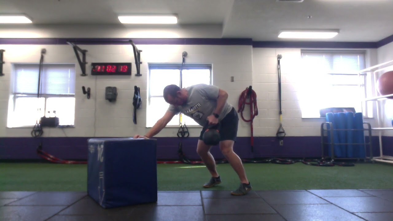 Bent Over KB/DB Row - Drop Catch