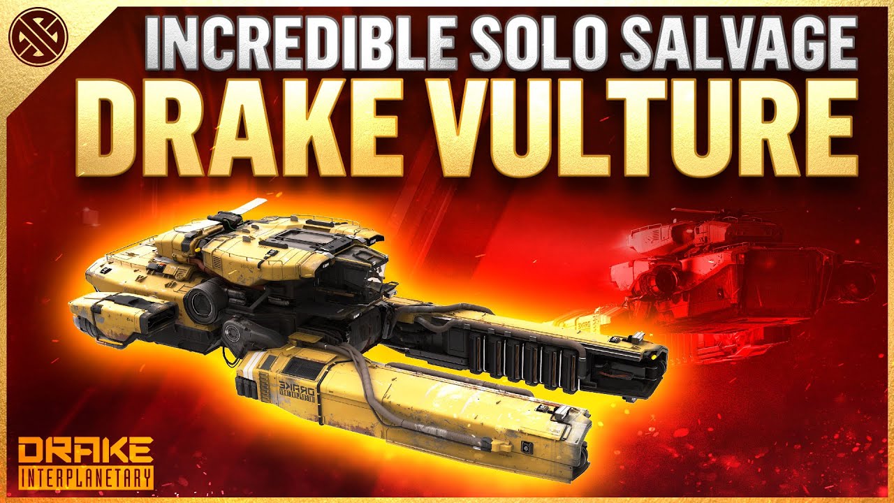 Drake Vulture | INCREDIBLE Solo Salvage Ship | Alpha 3.18