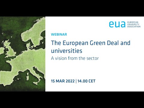 The European Green Deal and universities