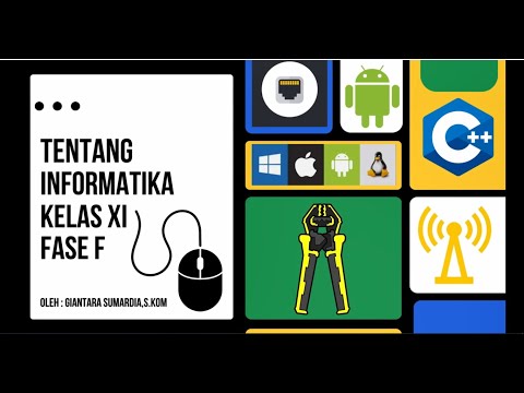 Video pembelajaran "Tentang Informatika" Kelas XI