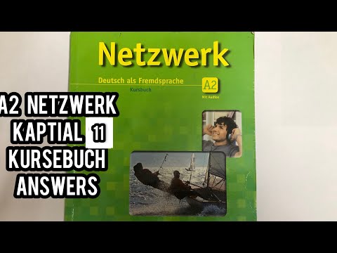 A2 Netzwerk kaptial 11 kursebuch |German Language A2| self study