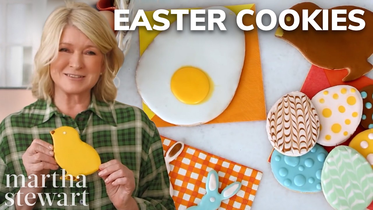 Martha Stewart's Easy Easter Cookies