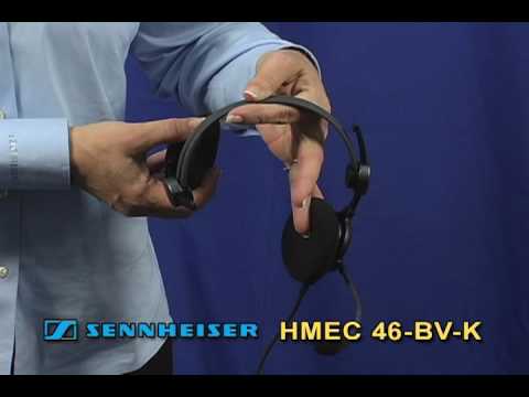 Review - Headset Sennheiser HMEC-46-B-K ANR - Canal Piloto