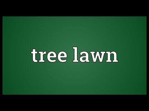 Tree lawn Meaning