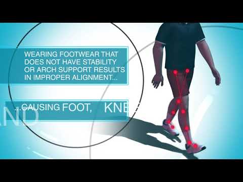 Therafit Shoe Technology for Plantar Fasciitis Relief for Men