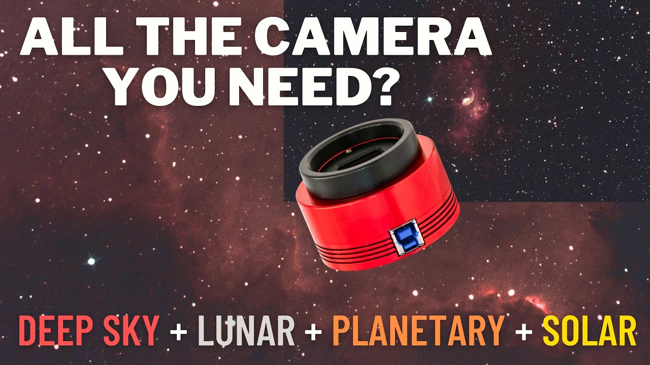 First Deep Sky Images from New ZWO 585mc Camera - 1x1 vs 2x2 Binning Test