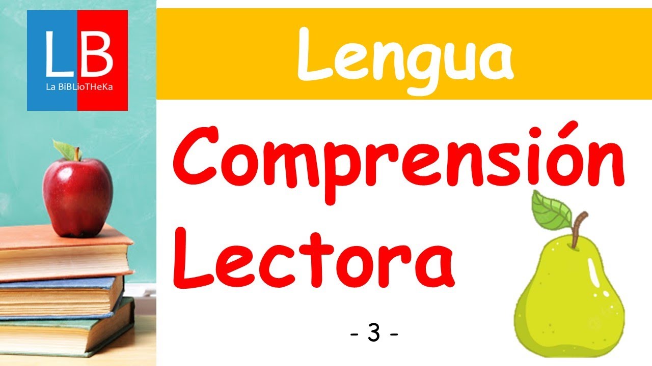 COMPRENSIÓN LECTORA para niños 3 ✔👩‍🏫 PRIMARIA