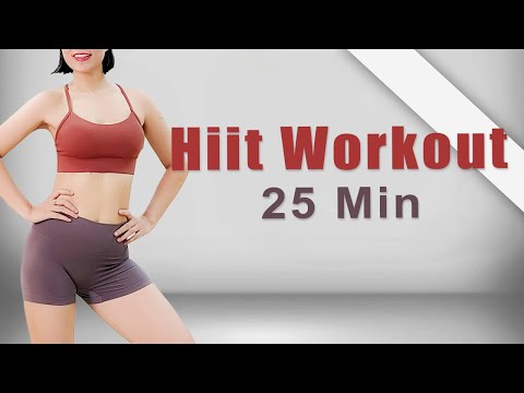 25 Min Killer Cardio Workout To Burn Lots of Calories Hiit Workout - Full Body, No Equipment DAY 7