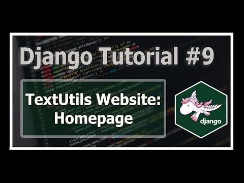 Learn Creating Homepage of our TextUtils Website | Python Django Tutorials In Hindi 9 - Mind Luster