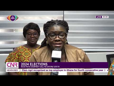 Election 2024: NCCE pays courtesy call on management of Citi FM/Citi TV