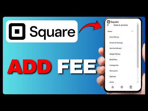 HOW TO ADD TRANSACTION FEE ON SQUARE IN 2025!