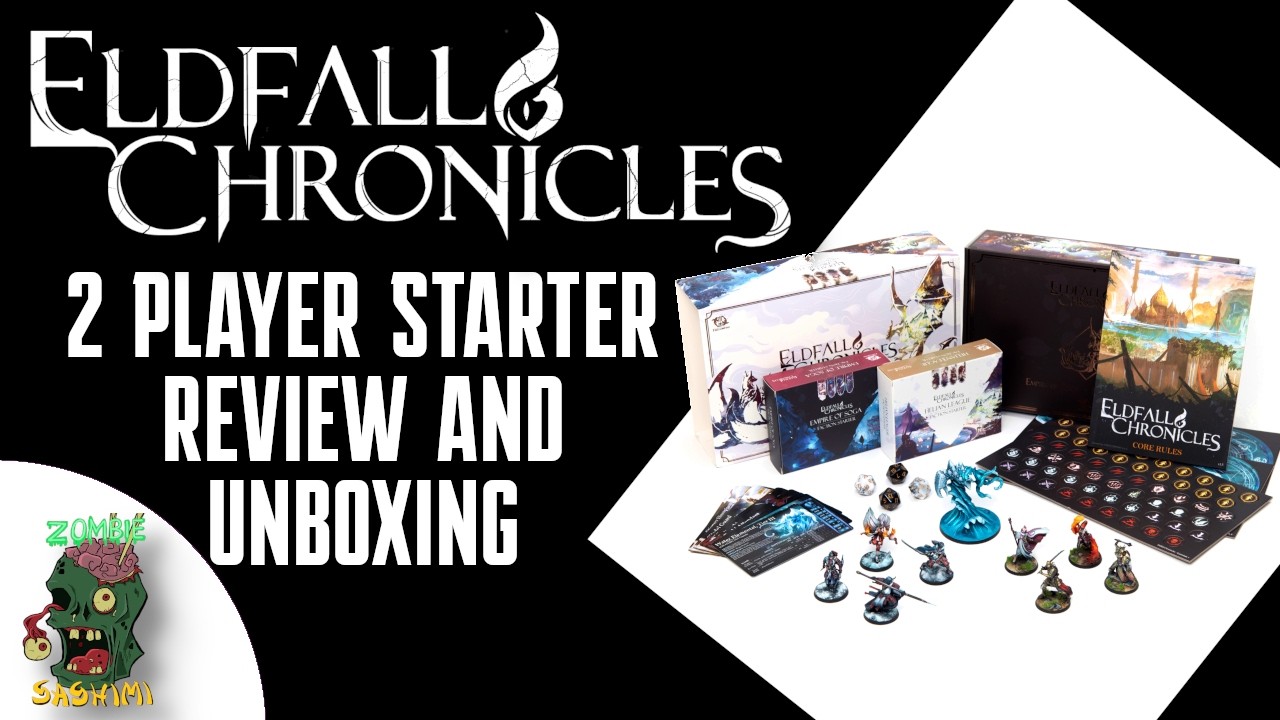 Getting Started with Eldfall Chronicles - Unboxing the two players sets
