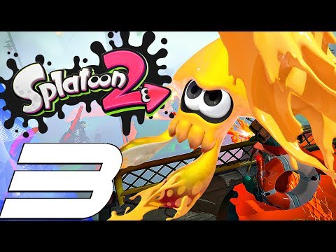 Splatoon 2 - Multiplayer Gameplay Session Part 3 - Ranked Matches (RANK C+)