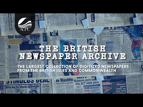 Exploring the British Newspaper Archive