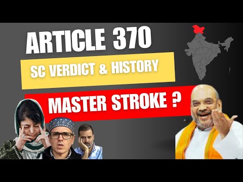 Article 370 & 35 -A | Explained | UPSC CSE GS PAPER 2 : POLITY