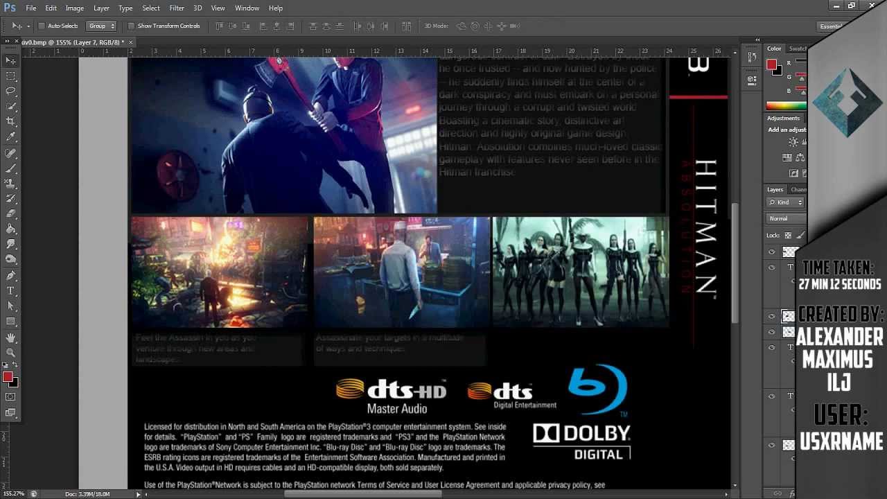Speedart #11 | Hitman Absolution Game cover