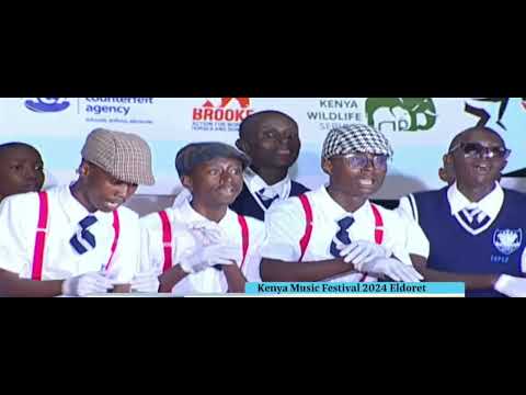 Ngenia Boys performing "Nikikutazama" by H_art the Band at national #KMF2024
